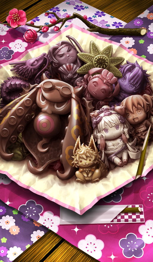 Chocolate Chocolate Octopus Netsuke | Craft Essences - Fate/Grand Order ...