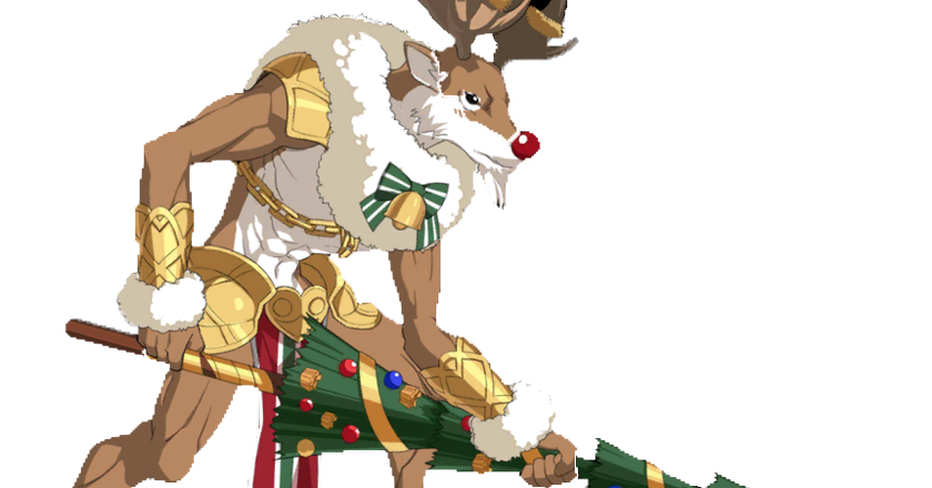 Super Reindeer Man - Gold Lancer | Enemies - Fate/Grand Order Wiki ...