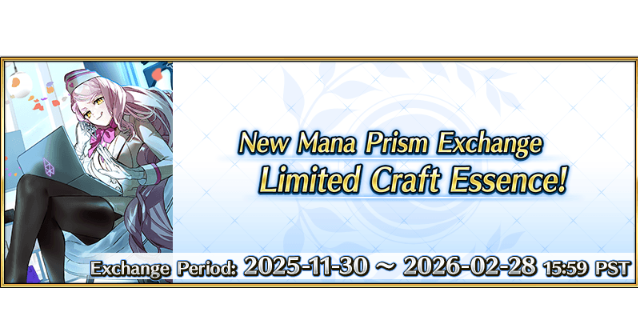 Mana Prism Exchange - Limited Craft Essence "From NFF with Love" Added ...